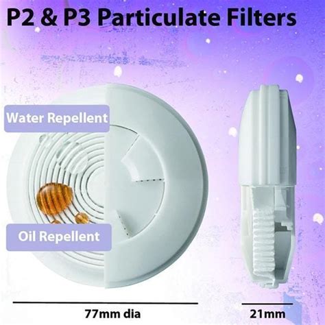 Reusable P2 Particulate Filter P2r