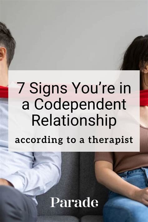 Signs Of A Codependent Relationship A Therapist Explains Parade