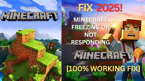 Fix Minecraft Freezing Or Not Responding 2025 Lag And Crashing