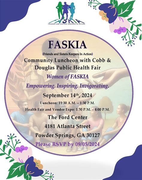 Community Luncheon Faskia