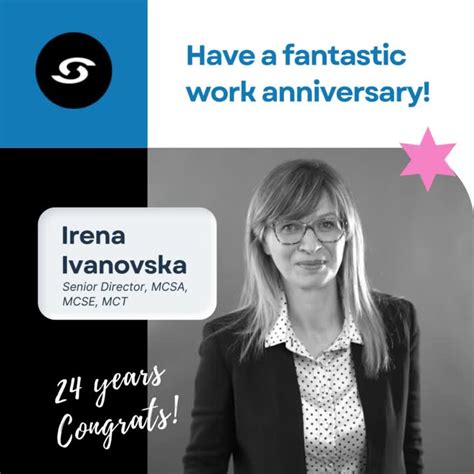 Semos Education On Linkedin Happy Workaversary Irena Ivanovska 18