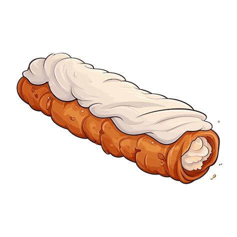 Ilustração Vetorial De Desenho Animado De Bolster Desenhada à Mão Com