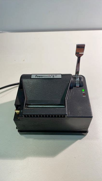Powermatic Ii Elektrische Zigarettenstopfmaschine Svn07 Gebraucht In Künten Für Chf 51