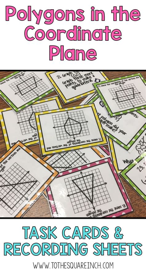Polygons On A Coordinate Plane Worksheet Printable Grammar Worksheett