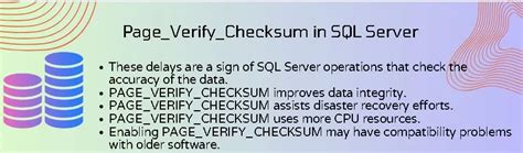Discover Pageverifychecksumtop 5 Ways Madesimplemssql