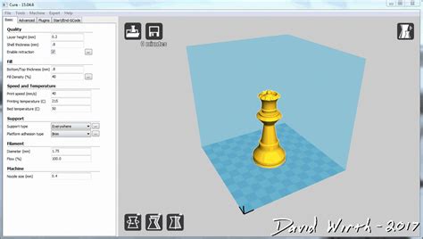 D Print SETTINGS Cura Gcode Slicer