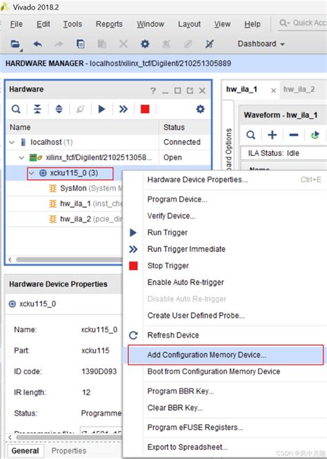 一文明白用vivado生成与烧写fpga的bit文件与mcs文件方法步骤vivado生成mcs Csdn博客
