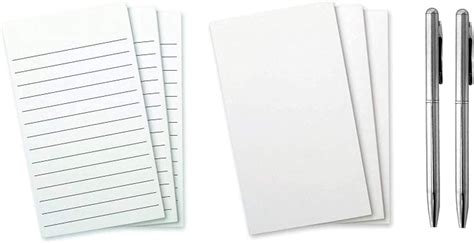 Wellspring Flip Note Refill Set Lined Refill Pad 3 Pack Blank
