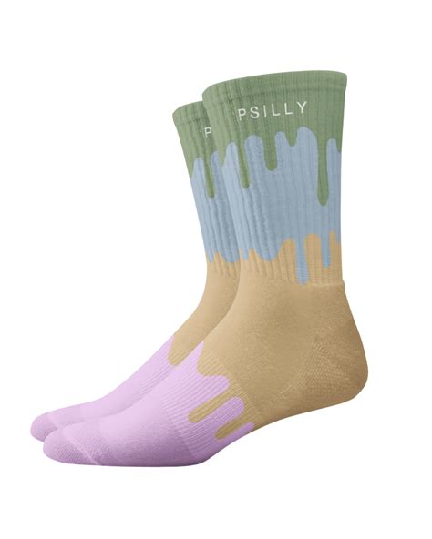 Psilly Drippy Socks