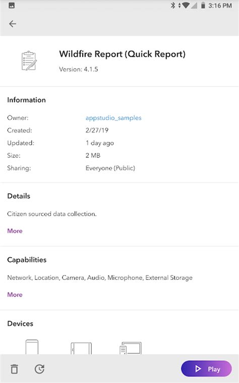 Arcgis Appstudio Player Apk Pour Android Télécharger