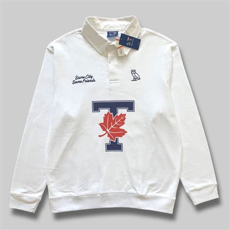 Nike Ovo X Uoft University Of Toronto Rugby Polo White Grailed