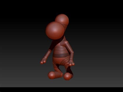 Zbrush Cartoon Tutorial 4 Dynamesh Jayanam Tutorials 3d Models