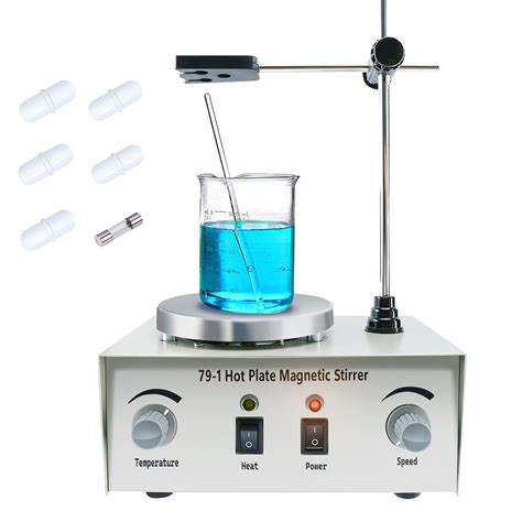 Yaeccc 1000ml Magnetic Stirrer Hot Plate Magnetic Mixer Stir Plate Lab