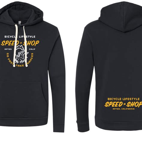 Speed Shop Hoodie Bicycle Lifestyle
