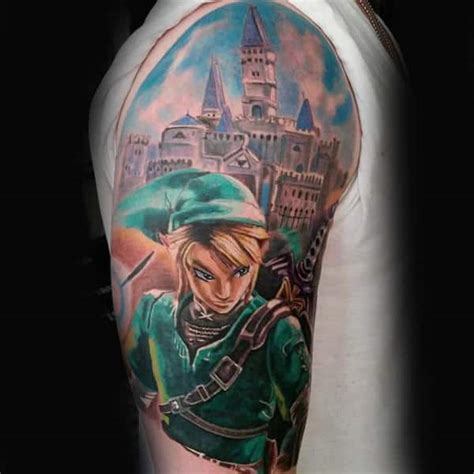 Zelda Sleeve Tattoo At Loyd Honore Blog