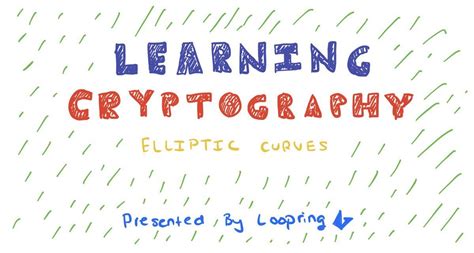 Learning Cryptography Part 3 Elliptic Curves Rethereum