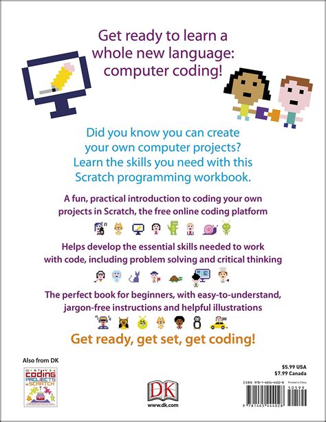 Dk Workbooks Coding In Scratch Projects Workbook Creativashop