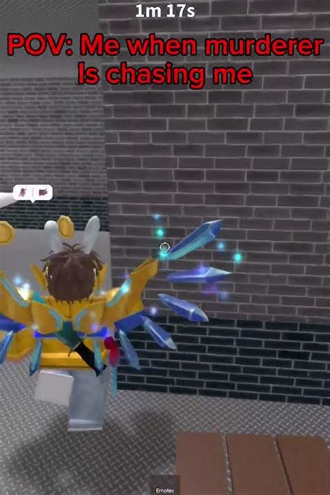 Pov Me When Murderer Is Chasing Me 🔪 Mm2 Shorts Tik Toks Youtube