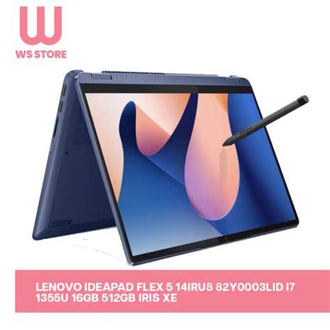 Jual LENOVO IdeaPad Flex 5 14IRU8 82Y0003LID I7 1355U 16GB 512GB Iris Xe Shopee Indonesia