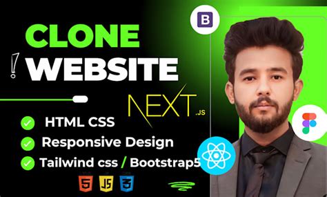 Copy Clone Website And Redesign Duplicate Rebuild Website Or Landing Page By Muhammadsaad57