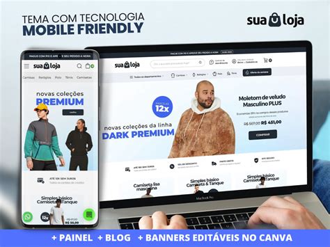 Sua Loja Moda Masculina Temas Para E Commerce Loja Integrada