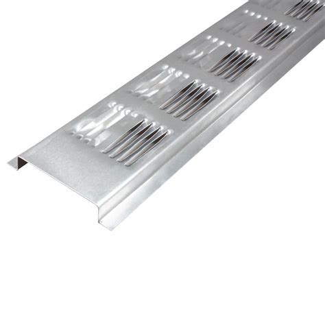 Air Vent 2 5 In X 96 In Rectangular Mill Finish Weather Resistant