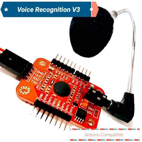 Voice Recognition Elechouse Pengenalan Suara Compatible Arduino