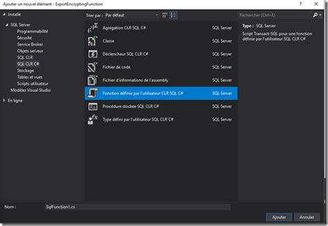 Comment Créer Une Fonction Unsafe Clr Avec C Et Lexporter Sous Sql Server Howto — Dev To Be