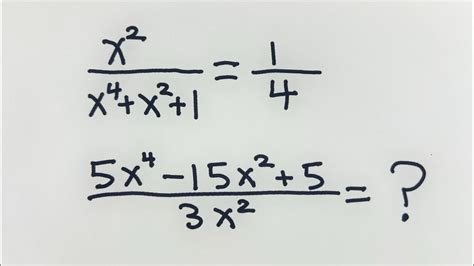 Q154 Math Olympiad Algebra Reciprocals Cross Multiplication Youtube