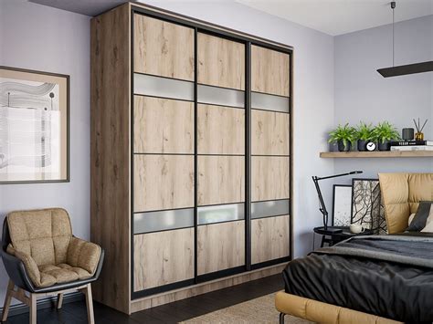 Шафа купе Стандарт 2000 мм 3 дверна Bl Vip Master Купити недорого в інтернет магазині Taburetka™