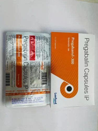 Pregabalin Capsule 300mg At ₹ 600strip Pregabalin In Amravati Id