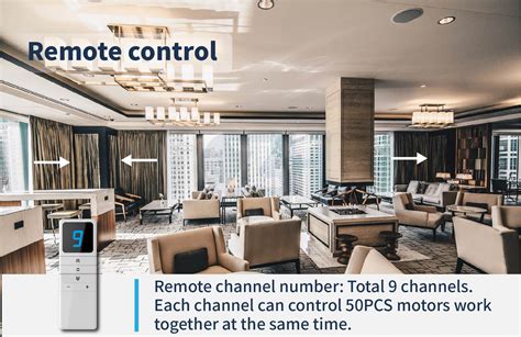 Zm87 Easy Assemble Curtain Standardized Assembly Of Curtain Motor Kit