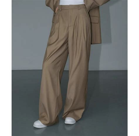 イエベ服 テーラードパンツ（イエベ春向け・イエベ秋向け） ワイドパンツイエベファッション専門通販 Iebel
