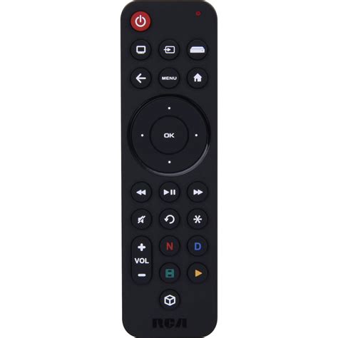 Brandclub RCA Rechargeable 3 Device Universal Remote Black