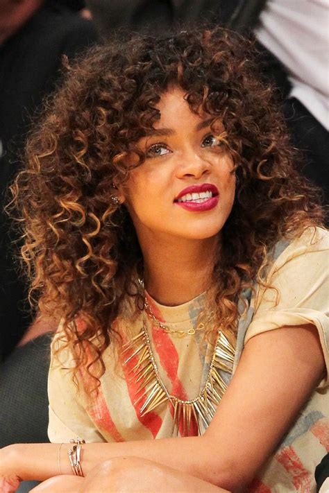 Rihannas Most Iconic Hair Looks Rihanna Hairstyles Curly Hair