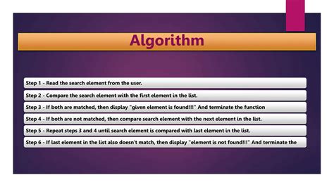 Presentation On Searching And Sorting In C Languagepptx