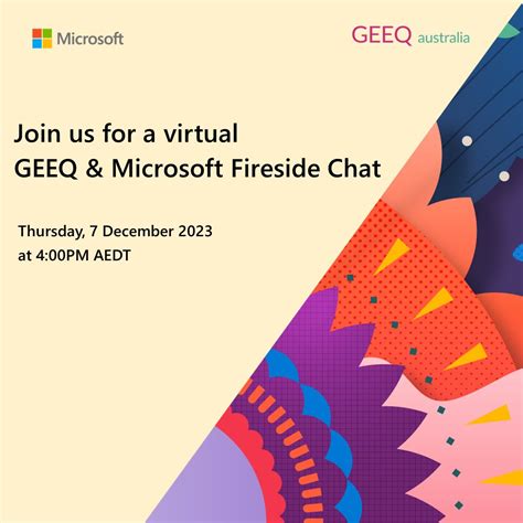 Microsoft On Linkedin Geeq Fireside Chat Lets Talk About Data