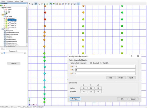 Modify 2 5D TDEM Mesh Parameters