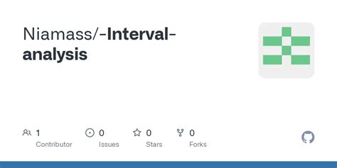 Github Niamass Interval Analysis