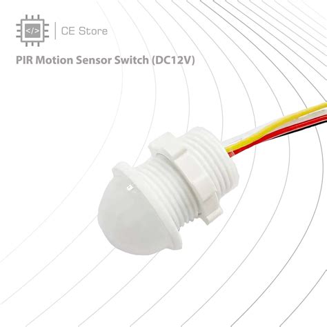 PIR Motion Sensor Switch DC V CE Store