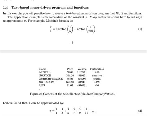 Solved 14 Text Based Menu Driven Program And Functions In