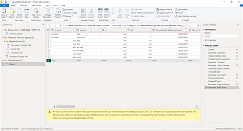Solved Error With Sharepoint Excel File Microsoft Fabric Community