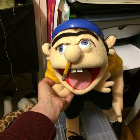 Large Jeffy Jeffy Puppet Original Size Made In The USA Etsy
