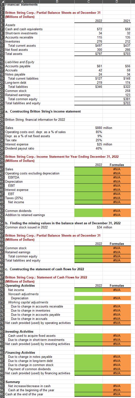 Solved Help Solve With Formulas Chegg