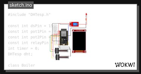 Boiler Wokwi ESP STM Arduino Simulator