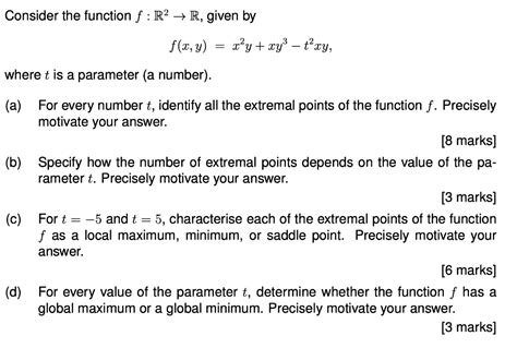 solved consider the function f r2 r given by f x y