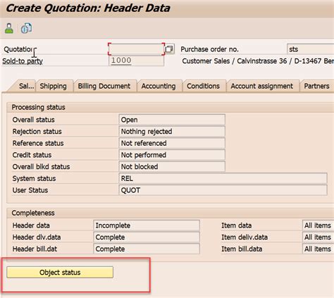 SAP SD CS PS PM System Status And User Status A Differentiation