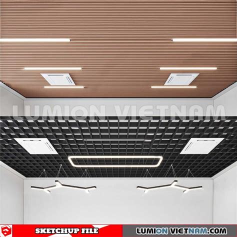 Ceiling Sketchup Models
