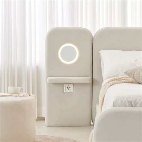 협탁 셀린 확장형 Led 사이드 조명 패널 협탁 오늘의집 쇼핑