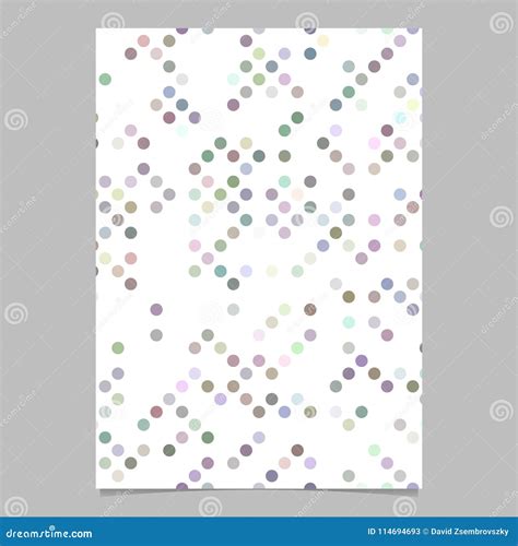 Geometric Dot Pattern Background Poster Template Vector Graphic Stock Vector Illustration Of